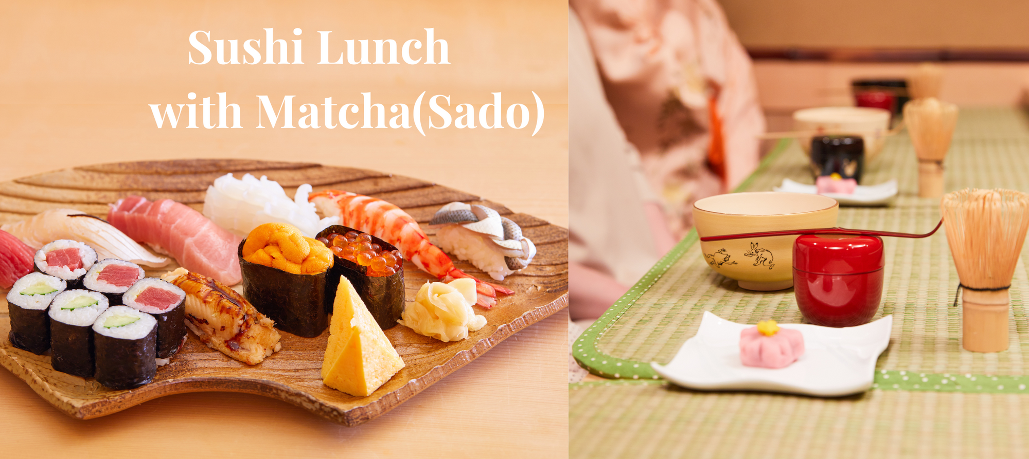 Sushi Nagai(Matcha/Sushi experience workshop in Tokyo) – Sushi-Nagai